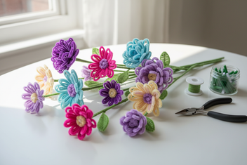 How to Make Chenille Stem Flowers: Step-by-Step Tutorial | HobbyWorks